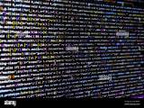 Software Source Code Programming Code Programming Code On Computer