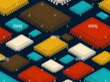 Cpu Pc Pattern Seamless Processor Background Central Processing