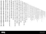 Binary Code Zero One Flow Design Abstract Matrix Background With