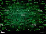 Binary Wallpaper Green