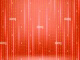 Binary Code Red Background Concept Binary Code Numbers Algorithm