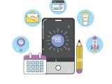 Smartphone With Web Code Programming Software Stock Vector Image Art