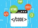 Web Development Code Html Css Php Stock Vector Image Art Alamy