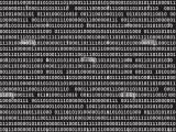 Binary Computer Code Seamless Pattern Vector Background Illustration