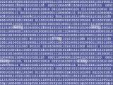 Binary Computer Code Seamless Pattern Vector Background Illustration