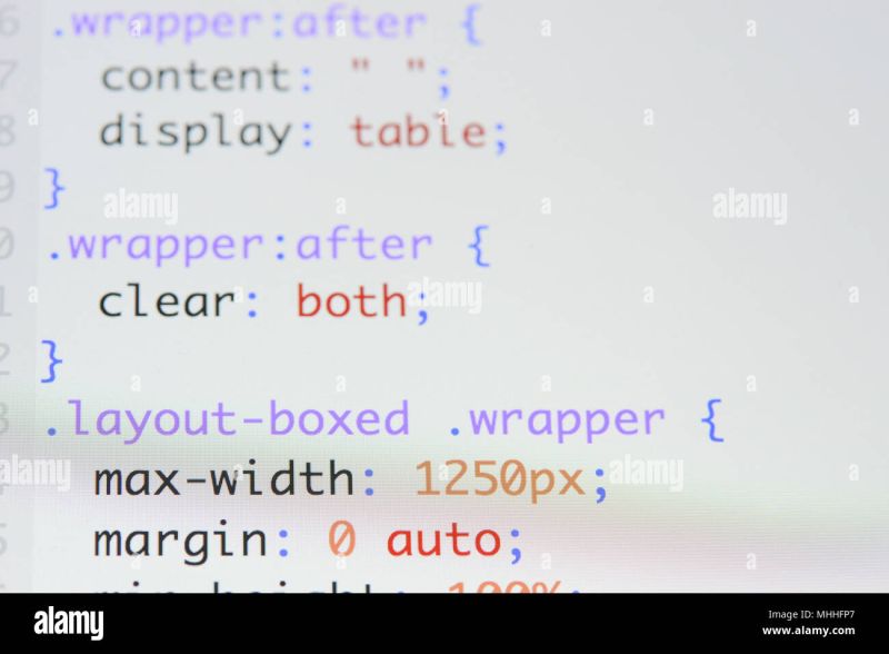 Abstract Programming Workflow Realtime Css Code Development Screen - Best Ocean Backgrounds in Ultra HD