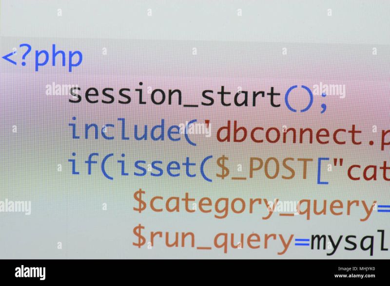 Programing Workflow Abstract Algorithm Concept Program Code Php Html - Premium Ocean Texture Gallery - HD