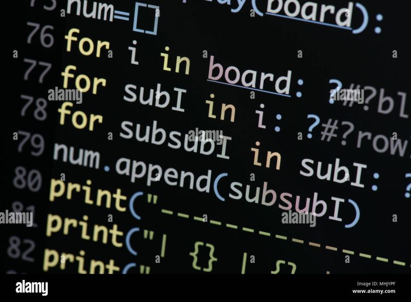 Real Python Code Developing Screen Programing Workflow Abstract - Best City Illustrations in Desktop