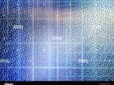 Abstract Binary Code Stock Photo Alamy