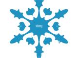 Simple Isolated Snowflake Stock Vector Image Art Alamy