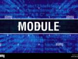 Module With Digital Java Code Text Module And Computer Software Coding