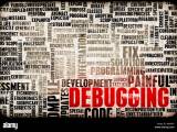 Debugging Or Debug Software Code And Logic Stock Photo Alamy