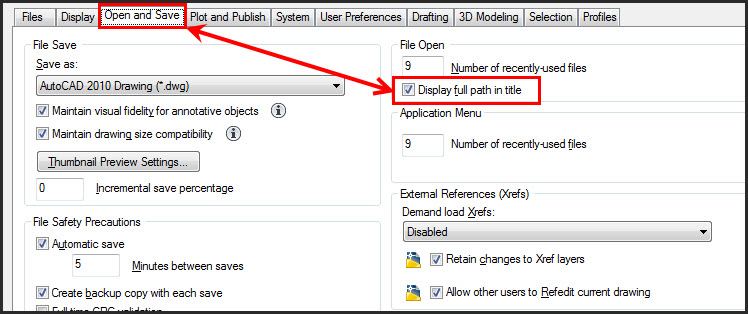 Drawing location | CADproTips