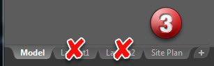 Remove Layout1 and Layout2 tabs in AutoCAD | CADproTips