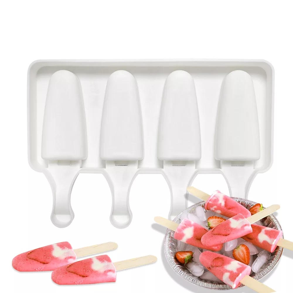 Create Delightful Frozen Treats with Mini Triangle Popsicle Moulds