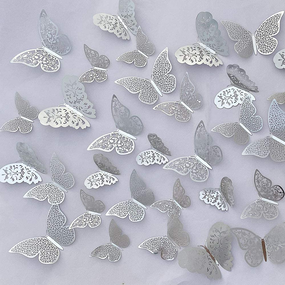 Discover the Exquisite Charm of Silver Butterflies in Cake Arts
