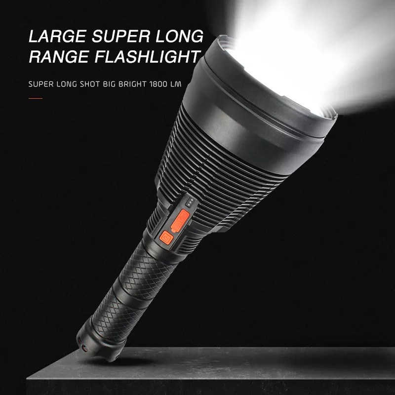 Illuminate Your Way with a Long Range Large Flashlight - Cake Arts