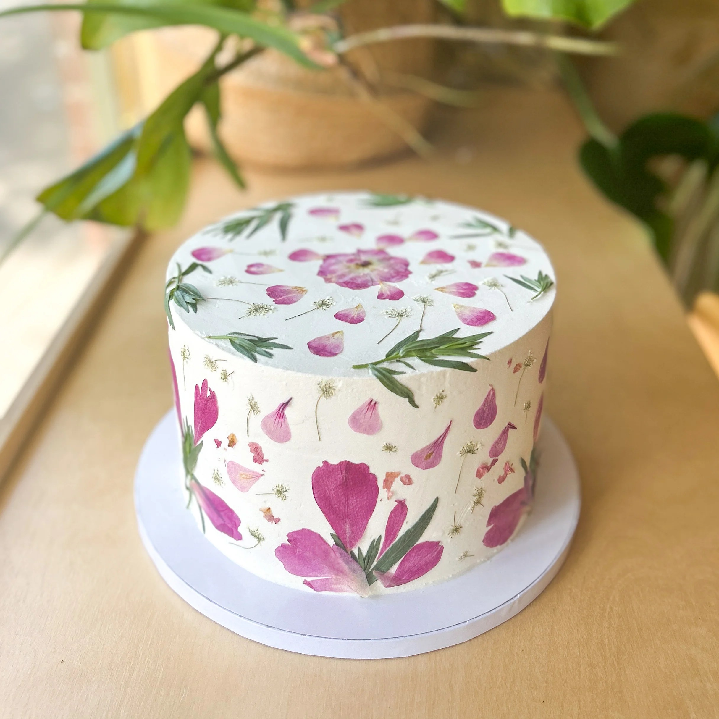 Garden Party Celebration Cake Available For Local Charlottesville
