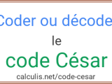 Coder Ou Déchiffrer Avec Le Code César