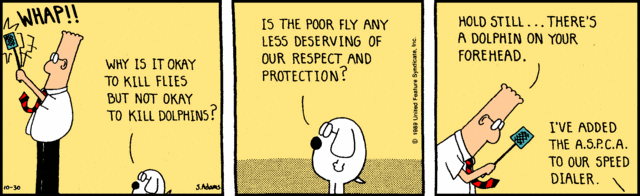 The top 20 Dilbert strips featuring Dogbert!