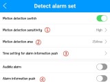Motion Detection Setup Cam720
