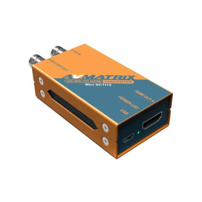 AVMATRIX Mini SC1112 3G-SDI To HDMI Converter | Camera Bazar