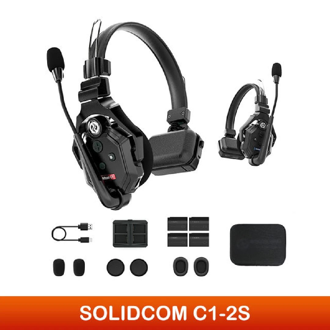 Hollyland Solidcom C1-6S Full-Duplex Wireless DECT Intercom System With ...