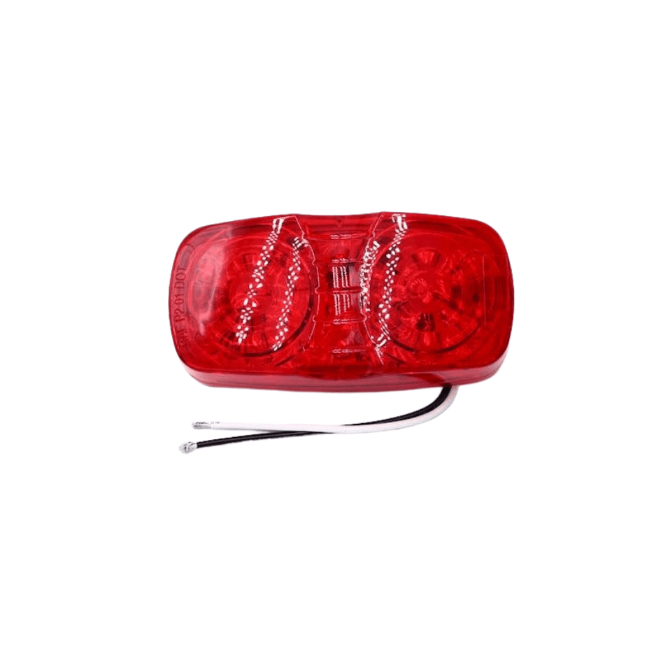 LED Rectangle Marker Light - Red or Amber - CampCan