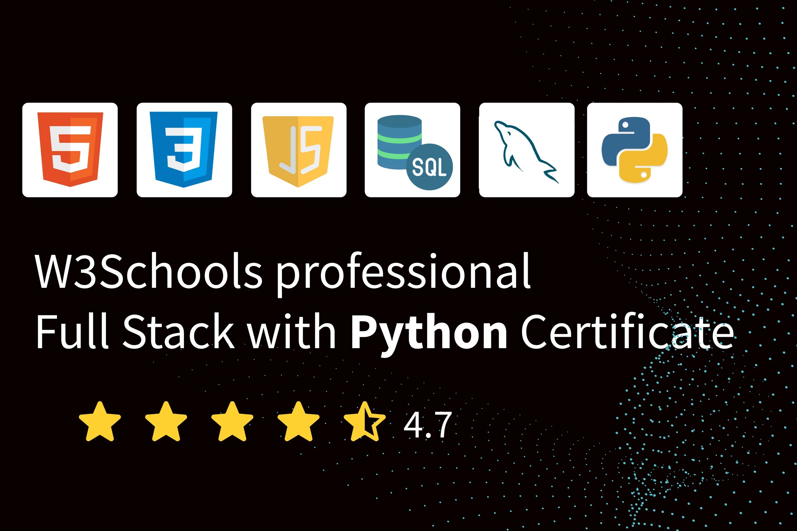 Full Stack Development With Python W3schools