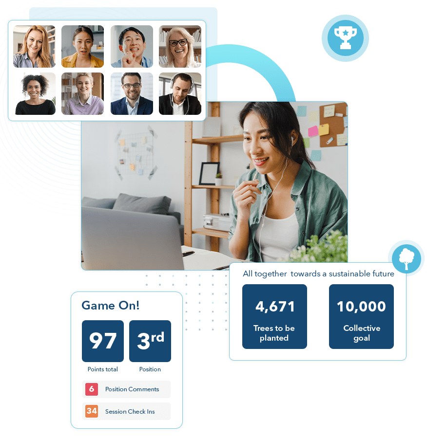 Event Gamification for Virtual, Hybrid & Online Events