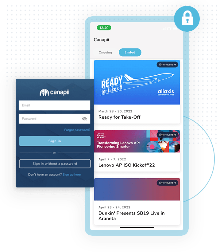 A mobile event app for all types of events