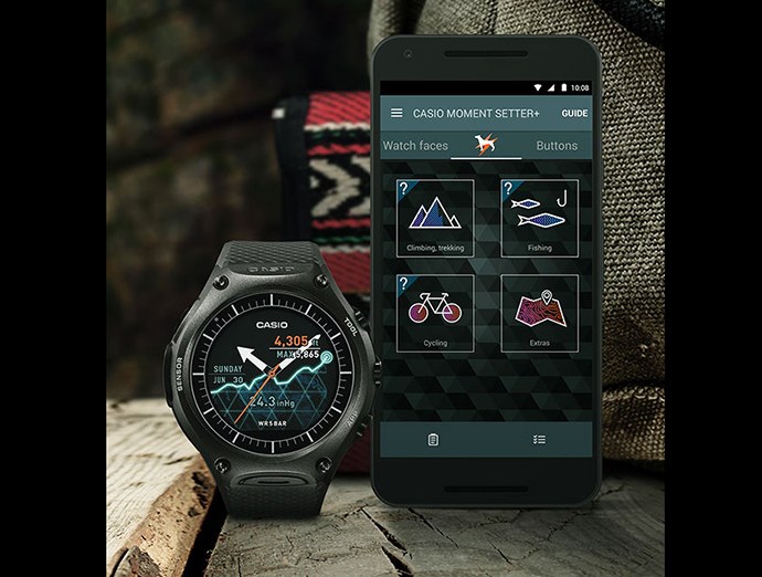 Casio India-Smart Outdoor Watch Wrist Device With Android Wear - Canara ...