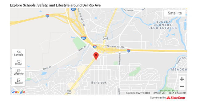 Del Rio map - CandysDirt.com