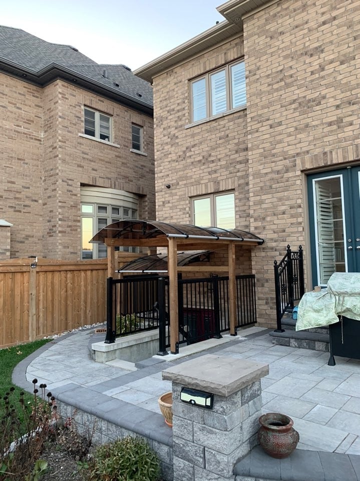 Outdoor Basement Stairwell Covers - Home Design Ideas