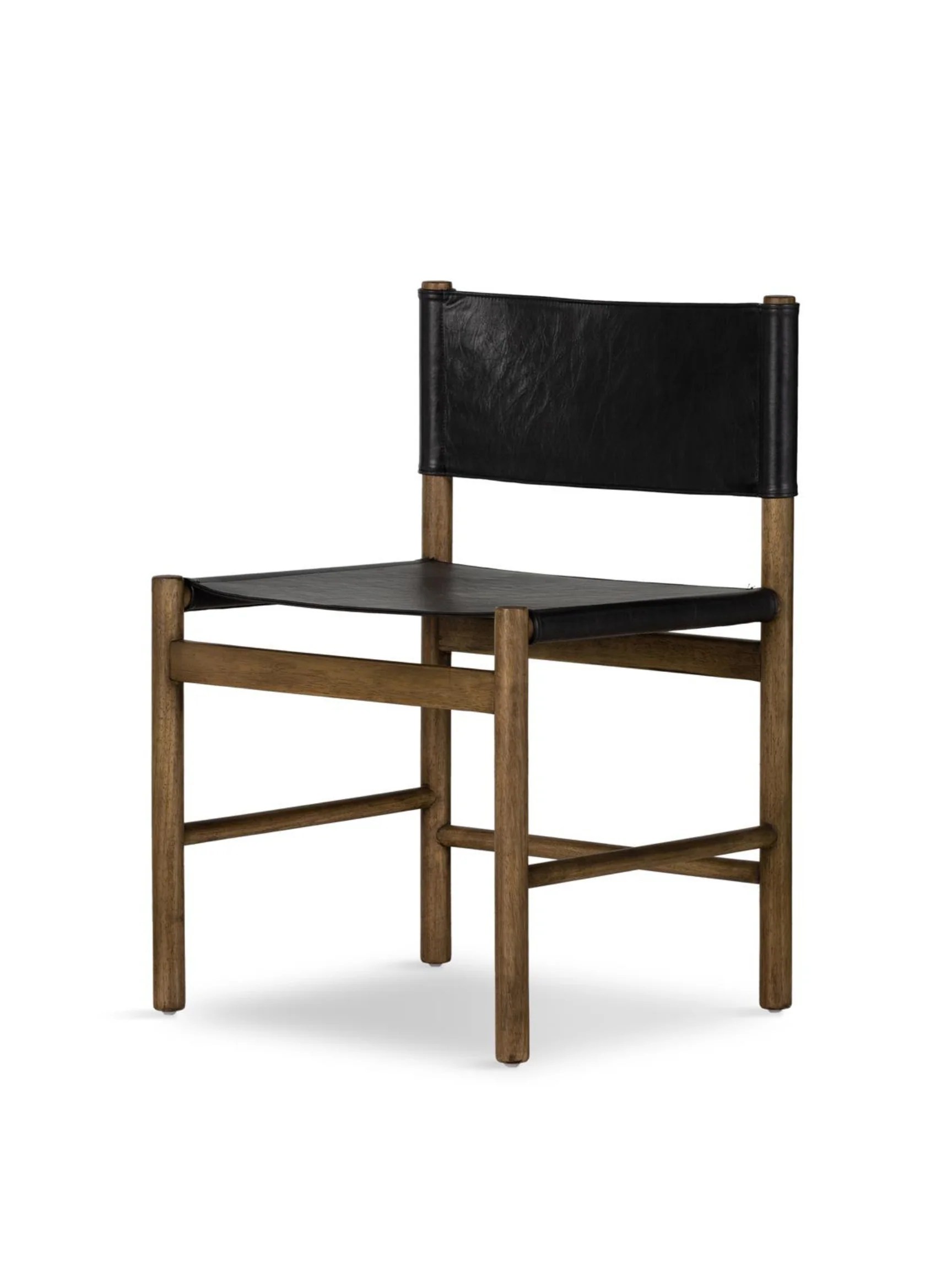 Leather Sling Side Chair Canyon Creative Studio