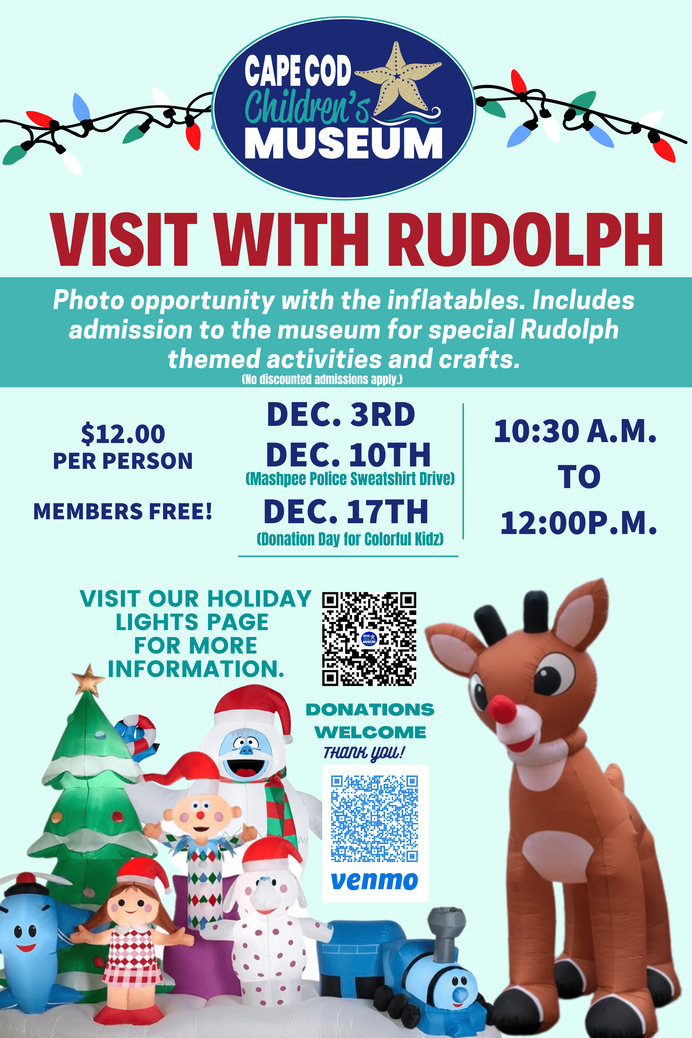 Visit-with-Rudolph – Cape Cod Children's Museum