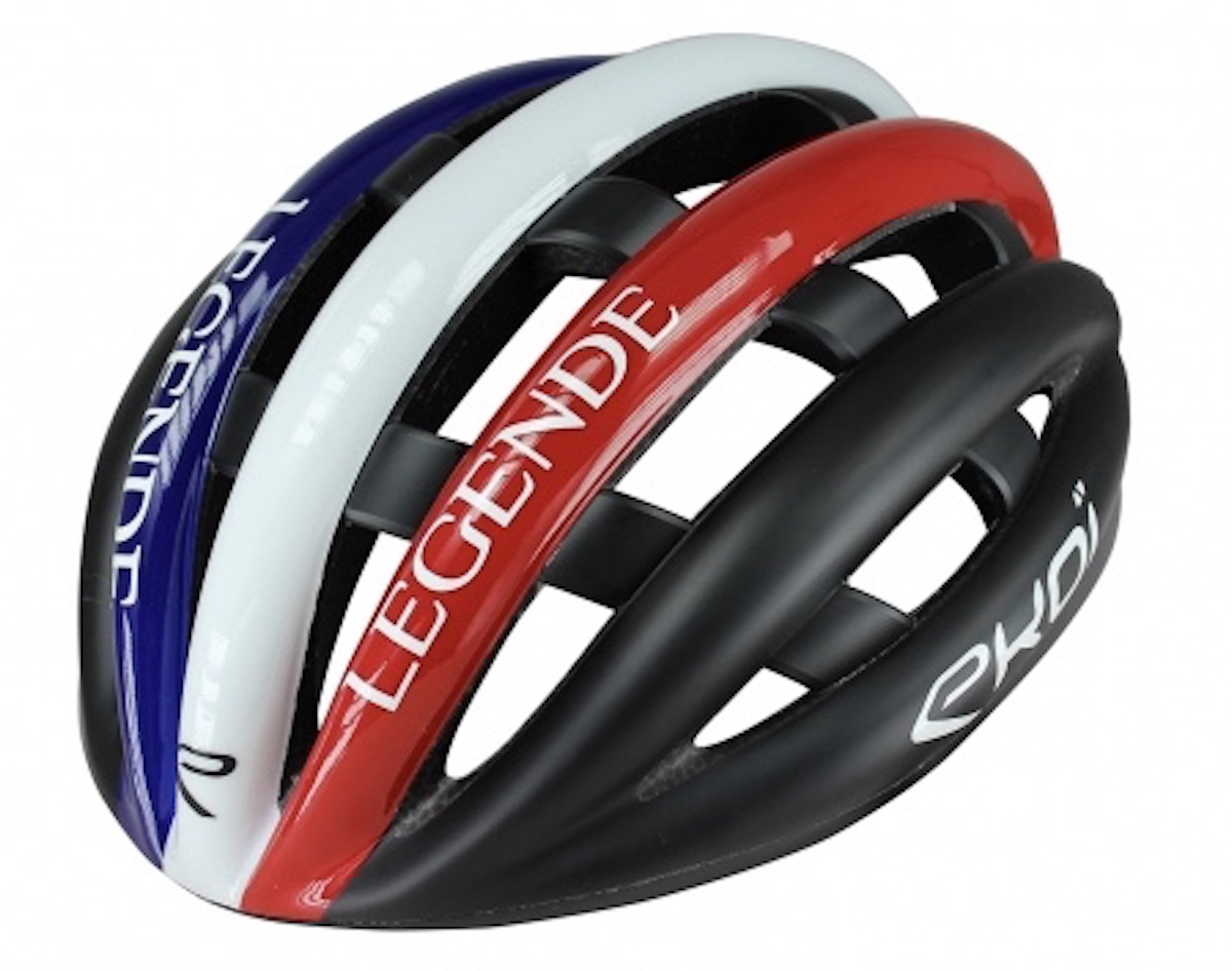 CapoVelo.com - Ekoï's Legende Helmet Pays Homage to the "Hairmet"