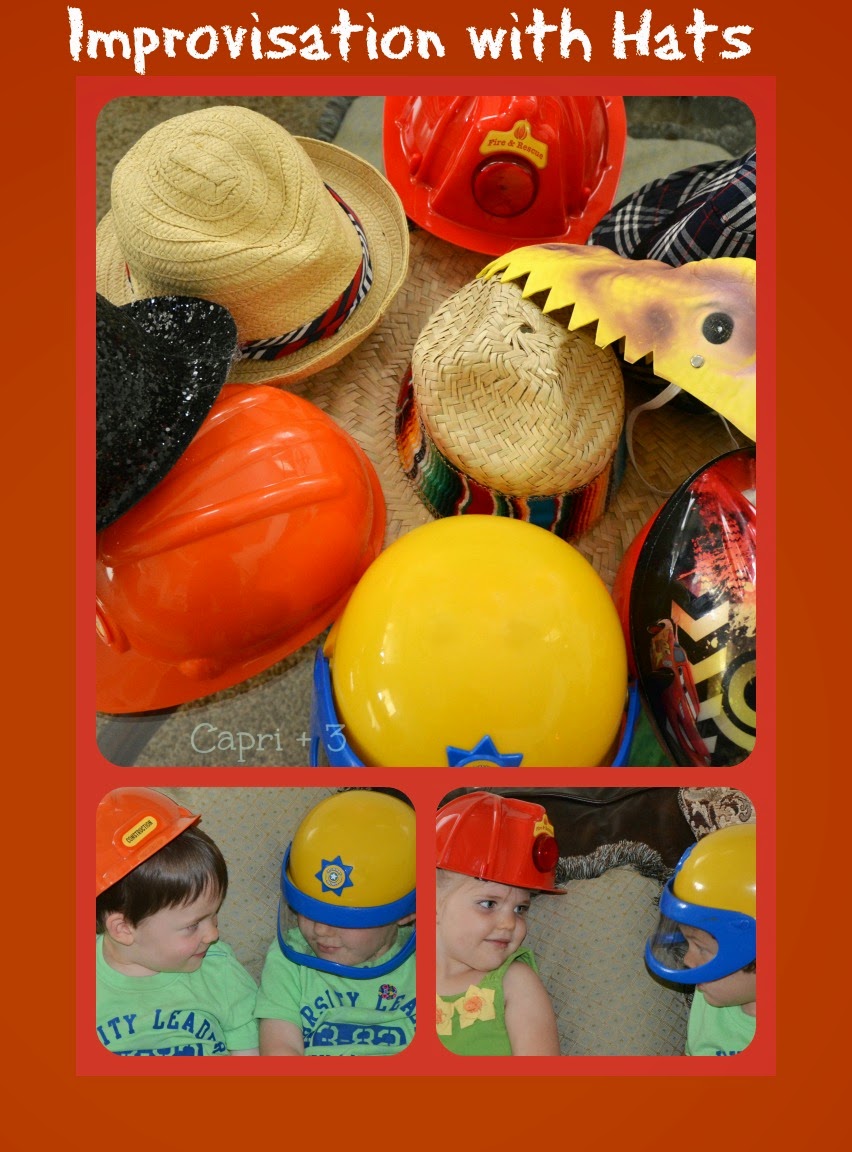Preschool Hat Improv Game - Capri + 3
