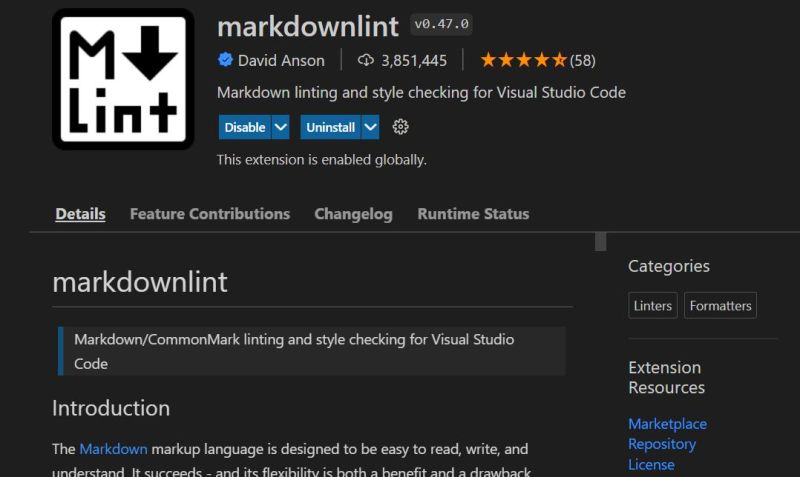 Markdownlint For Vs Code - Premium Minimal Design Gallery - Ultra HD