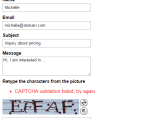 Symfony 2 Form Validation Botdetect Captcha Example