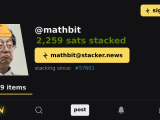 Mathbit All Stacker News