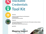 Stackable Credentials Tool Kit Advance Cte