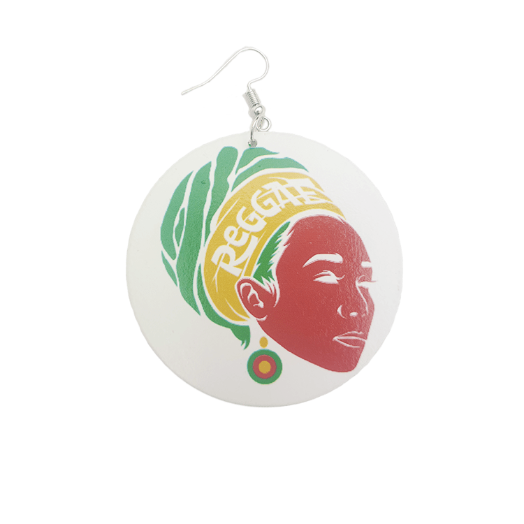 Reggae Lady Earrings | Caribbean Sydney