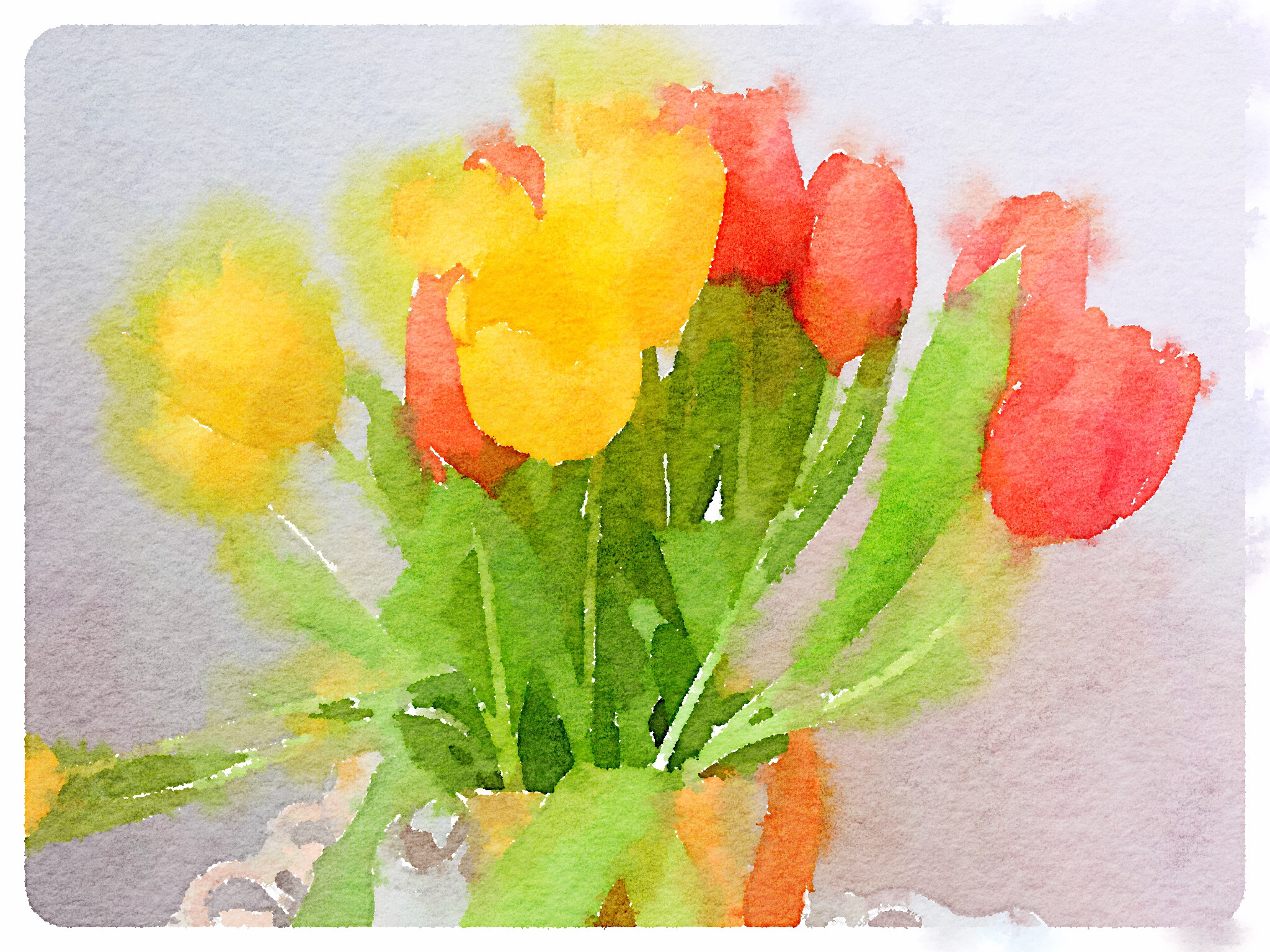 Watercolor Wednesday – Carole Knits