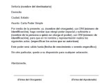 ßéà Machote De Carta Poder Simple òçè Word Pdf òçï å