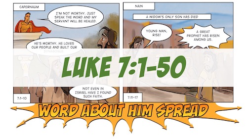 Luke 7:1-50 | A Cartoonist's Guide To The Bible