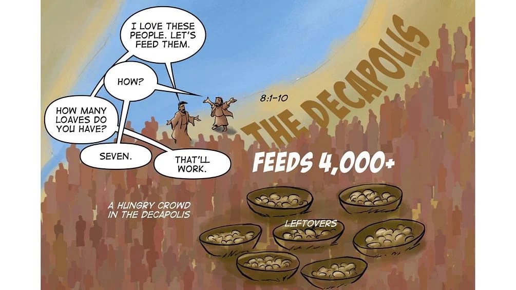 Mark 7:24-8:26 | A Cartoonist's Guide To The Bible