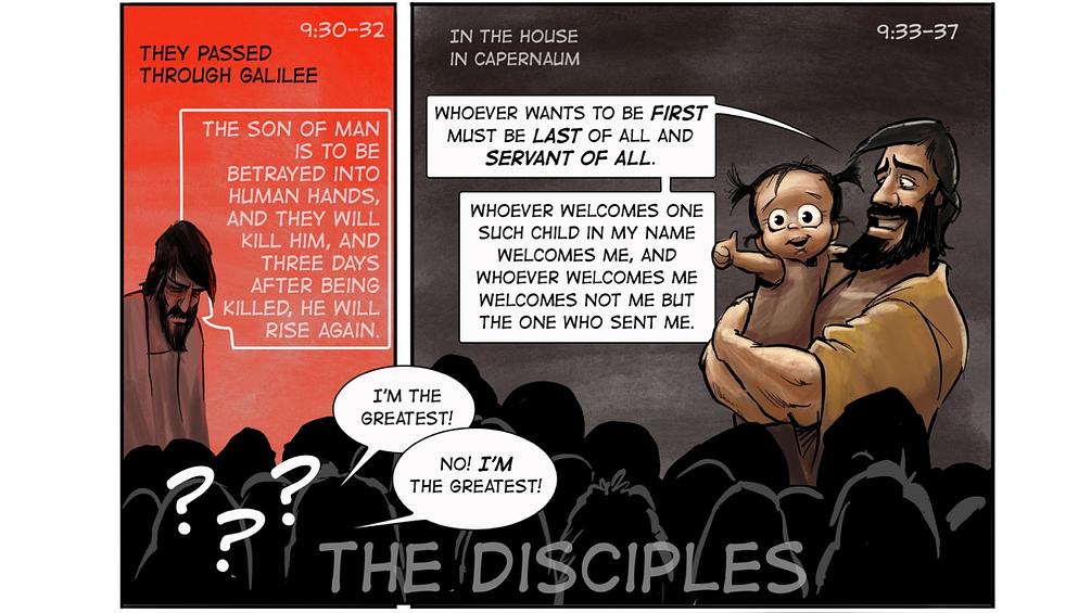Mark 9:9-50 | A Cartoonist's Guide To The Bible
