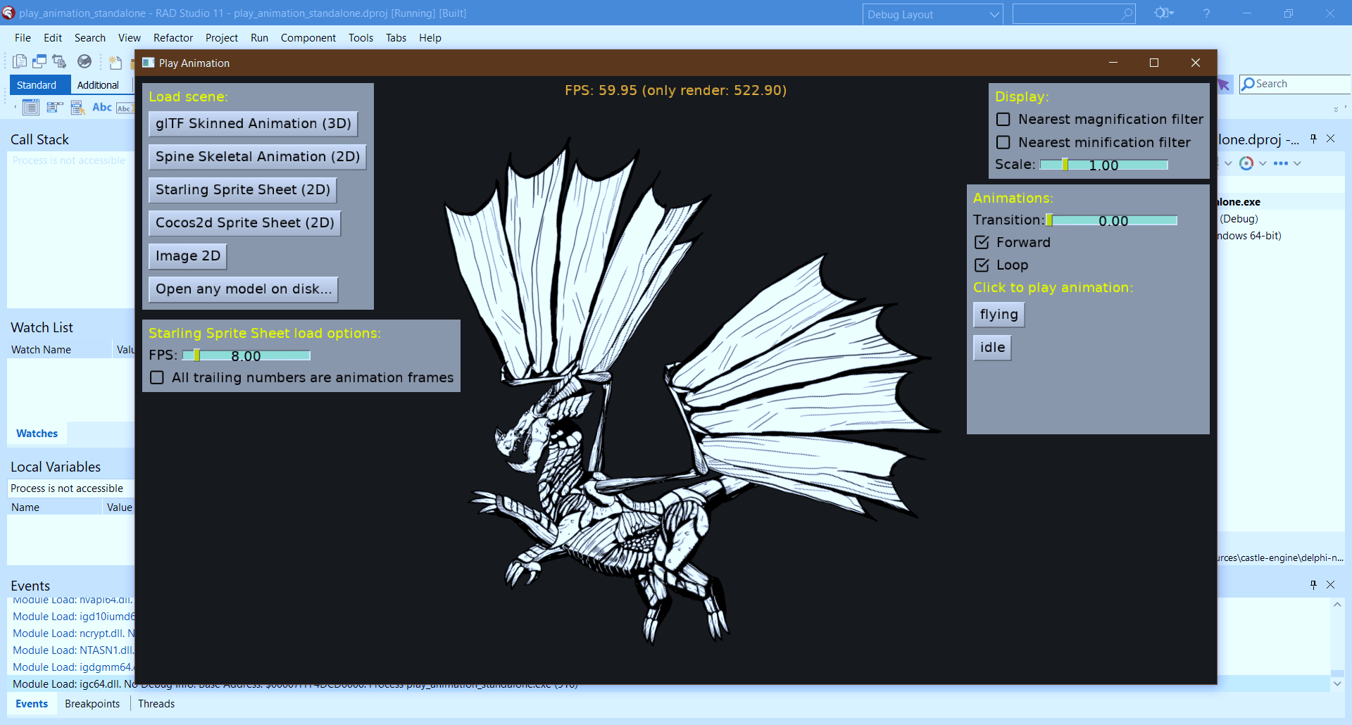 Big Delphi Port Progress Beta Download Watch My Presentation At Delphicon Castle Game Engine