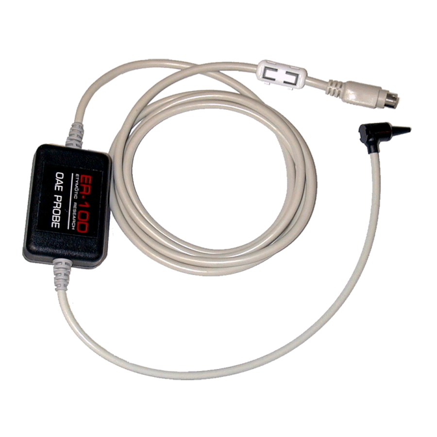 10D OAE Probe – Intelligent Hearing Systems